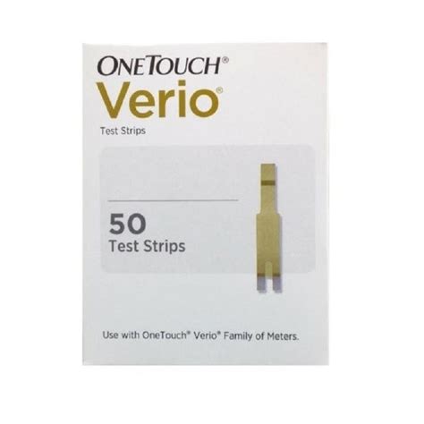 Onetouch Verio Test Strips X 50 Med One