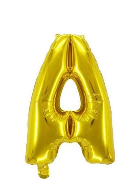 Promo Oem One C390 Balon Foil Huruf Gold A Z Balon Foil Angka 0 9