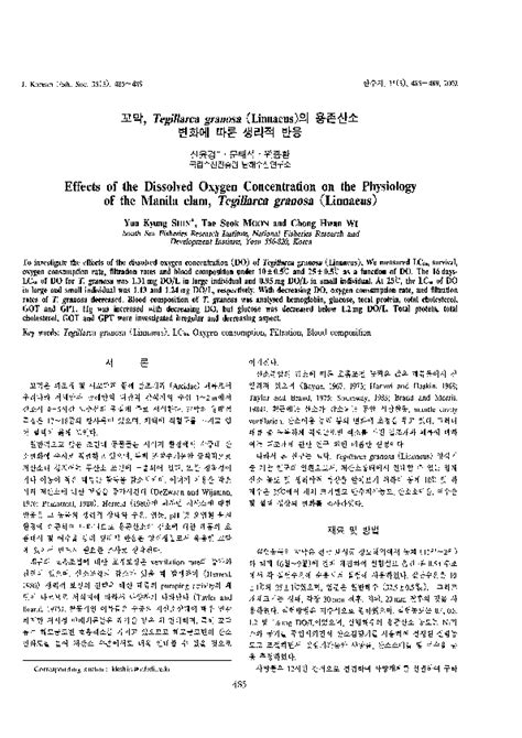 Pdf Effects Of Dissolved Oxygen Concentration On Photosynthetic
