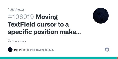 Moving TextFIeld Cursor To A Specific Position Makes Text Being