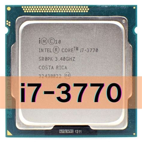Процессор Intel Core i7 3-го поколения, OEM (без кулера), 4 яд., 3.4 ...