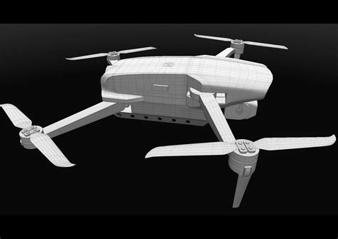 Drone 3d Model By Bsten