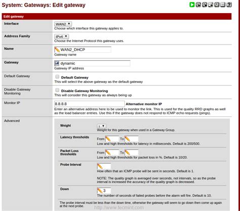 How To Setup Failover And Load Balancing In PFSense