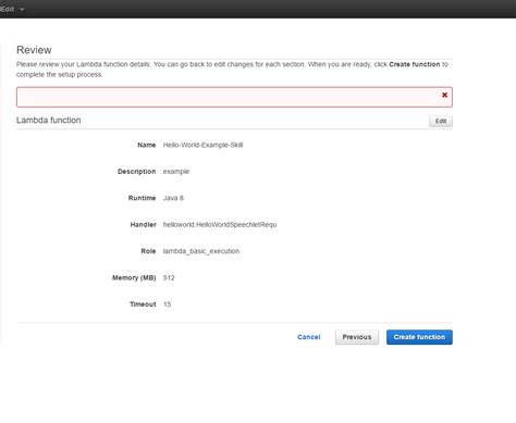 Amazon Web Services Why Can T I Create An AWS Lambda Function In
