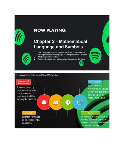 Mathematical Language Syntax Pdf