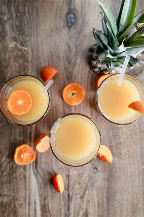 Pog Juice A Tropical Passionfruit Orange Guava Blend