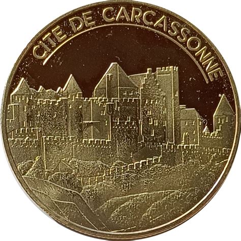 Jeton Touristique Fonderie Saint Luc Carcassonne Chevalier