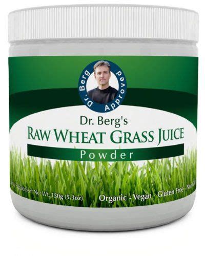 Dr Bergs Nutritionals Raw Wheat Grass Juice Powder 53 Oz You Can