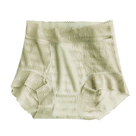 Chu Chu Women Womens High Waisted Cotton Underwear All Cotton Underwear
