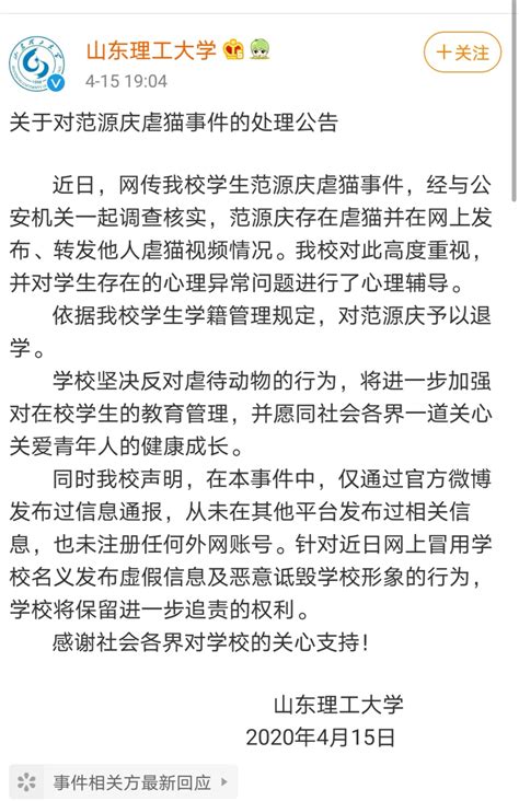 大学生虐猫被曝光后：虐猫群微博引流，有人竟称 最想虐婴”直击现场澎湃新闻 The Paper