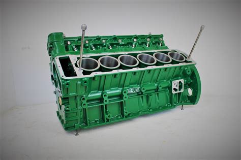 Jaguar V12 Engine Block Coffee Table British Racing Green Finish Ma