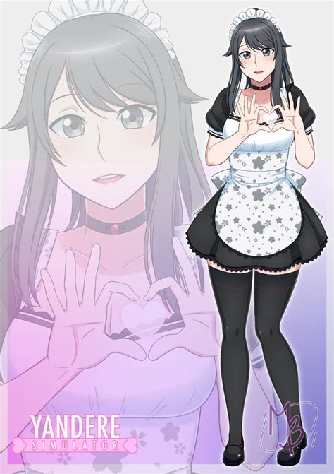 Ayano Aishi Part Time Waitress By Mulberryart On Deviantart