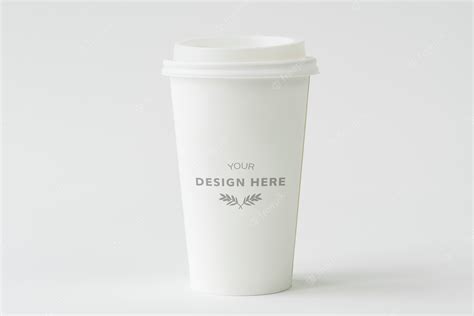 커피 컵 이랑 프리미엄 Psd 파일