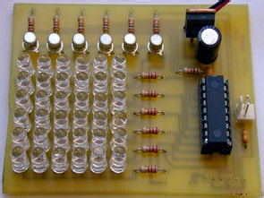 PIC16F628 PICBASIC PRO 36 LCD LED MATRIX