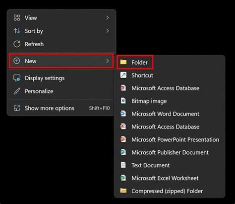 Windows 11 How To Create A Folder Technipages