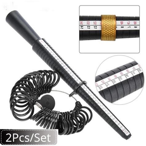 Ring Sizer Uk Us Ring Measurement Tool Sizes Women Men Ring Size