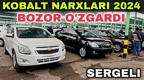 COBALT NARXLARI SERGELI MOSHINA BOZORI Кобалт нархлари YouTube