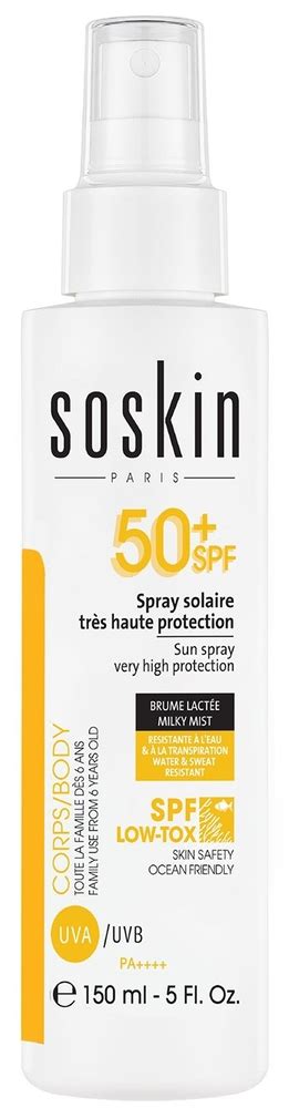 Soskin Solaire Spf 50 მზისგან დამცავი სპრეი Veli Store