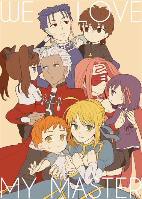 Artoria Pendragon Saber Tohsaka Rin Matou Sakura Cu Chulainn And 6