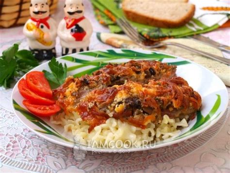 Мясо по французски с грибами — рецепт с фото Ethnic Recipes Food Potatoes