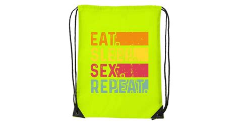 Eat Sleep Sex Repeat Sport Táska Pepita Hu