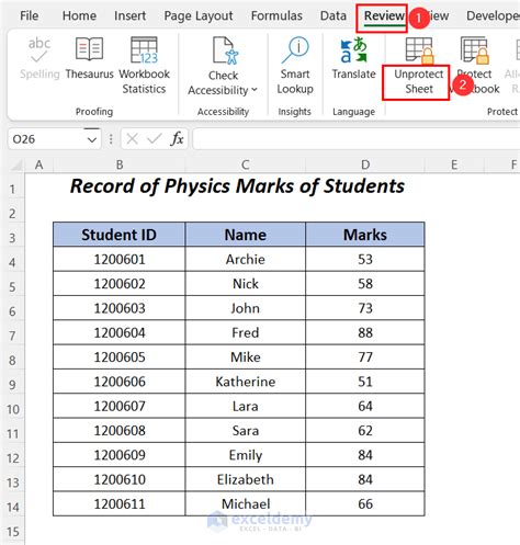 microsoft excel security tips secure workbook and worksheet