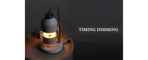Aikut Candle Warmer Lamp With 2 Bulbstimer And Dimmer