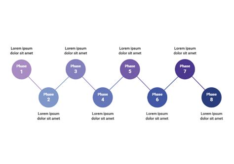 Timeline 8 Segments Horizontal BioRender Science Templates