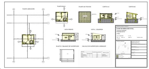 Plano De Demolición Pdf
