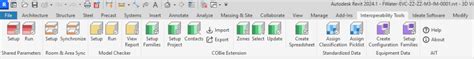 Revit Ifc Export Working With The Cobie Extension Evolve Consultancy