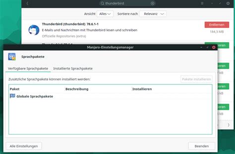 Solved Manjaro Settings Manager Doesn T Show Language Packs Software Applications