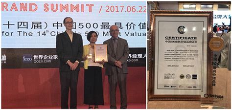 2017年中国500最具价值品牌发布 诗尼曼实力入榜—新浪家居