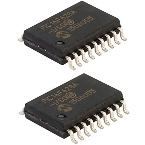 Kit 1000 Peças Circuito Integrado Microcontrolador PIC16F628A I SO
