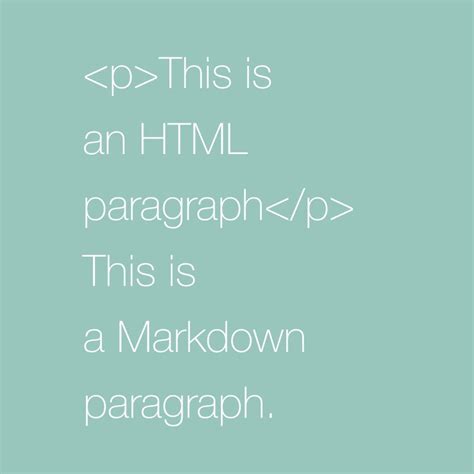 Learn About Markdown Paragraphs Teazme
