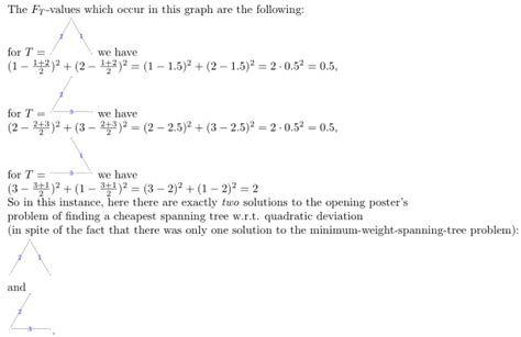 graph theory spanning tree minimizing f t sum {i 1} { v 1