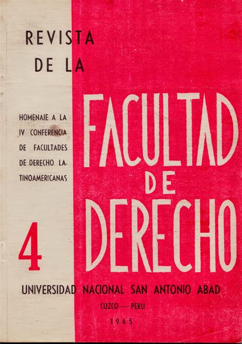 Derecho Y Cultura La Revista De La Facultad De Derecho Y Ciencias