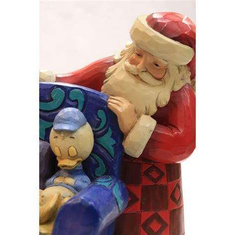 Disney Jim Shore Santa With Huey Dewey And Louie Zoggys