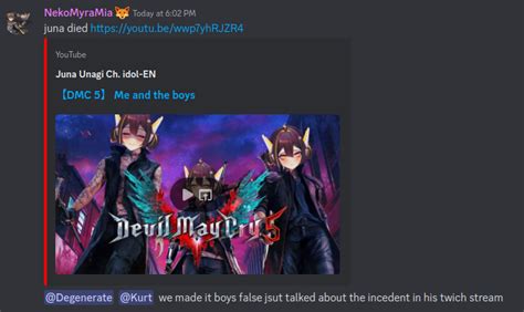 Discord Degeneracy And Degeneracy In General Containment Zone The Virtual Asylum