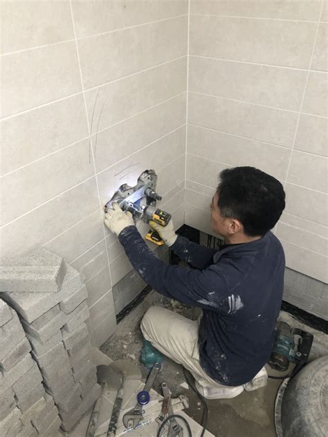 창원현대타일 그로헤수전 매립수전 매립샤워기 Grohe 매립수전시공 네이버 블로그
