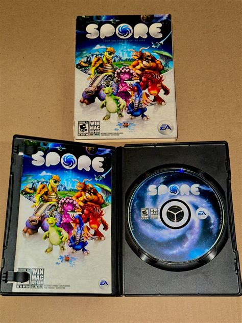 Ericko Nama Us Version Spore Pc Game Complete With Slip Cover