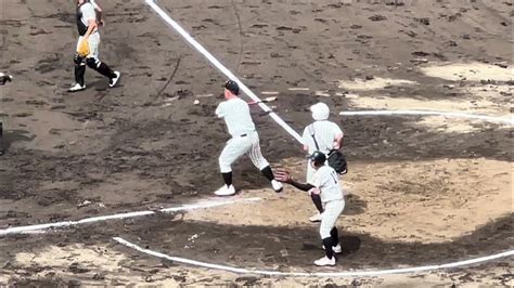『迫力応援！』明桜高校野球部 シートノック 高校野球・秋田大会（2023）明桜高校吹奏楽部 対角館高校 Youtube