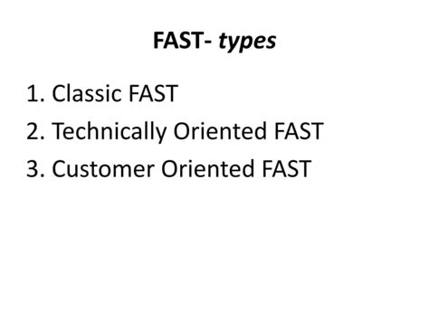 functional analysis system technique fast pptx programming