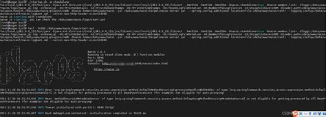 Linux Nacos 快速启动linux下nacos启动 Csdn博客