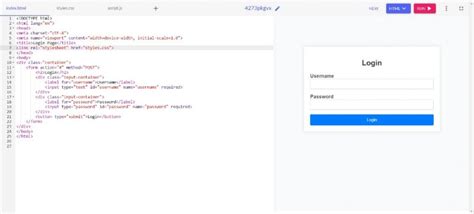 prathul akula on linkedin completed a basic login page with username