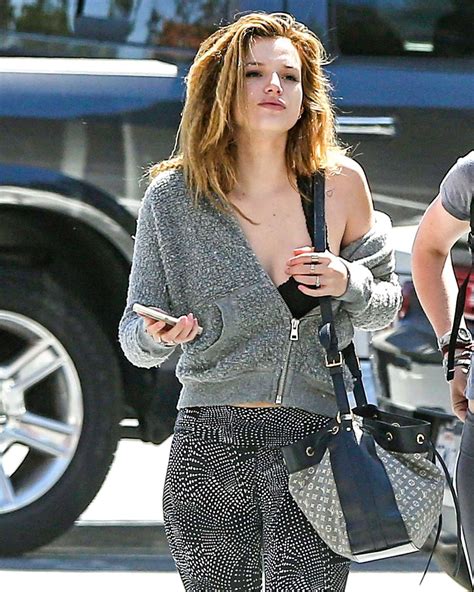 Bella Thorne In A Crop Top Heads To Gym 03 Gotceleb