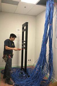 Installing Patch Panel Montreal IT Support