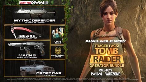 Lara Croft De Tomb Raider Está Disponível Na Loja De Call Of Duty