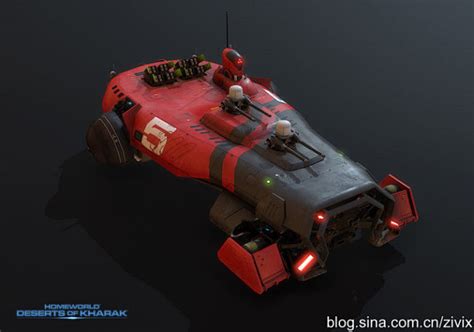 《家园 卡拉克沙漠》homeworld Deserts Of Kharak概念设计和草图