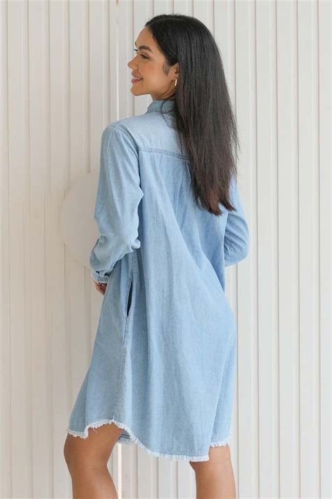 Beatrice Clothing Jennie Denim Dress Beatrice Clothing