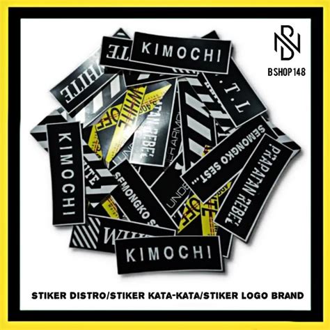 Jual Stiker Off White Stiker Distro Stiker Under Armour Stiker Kata